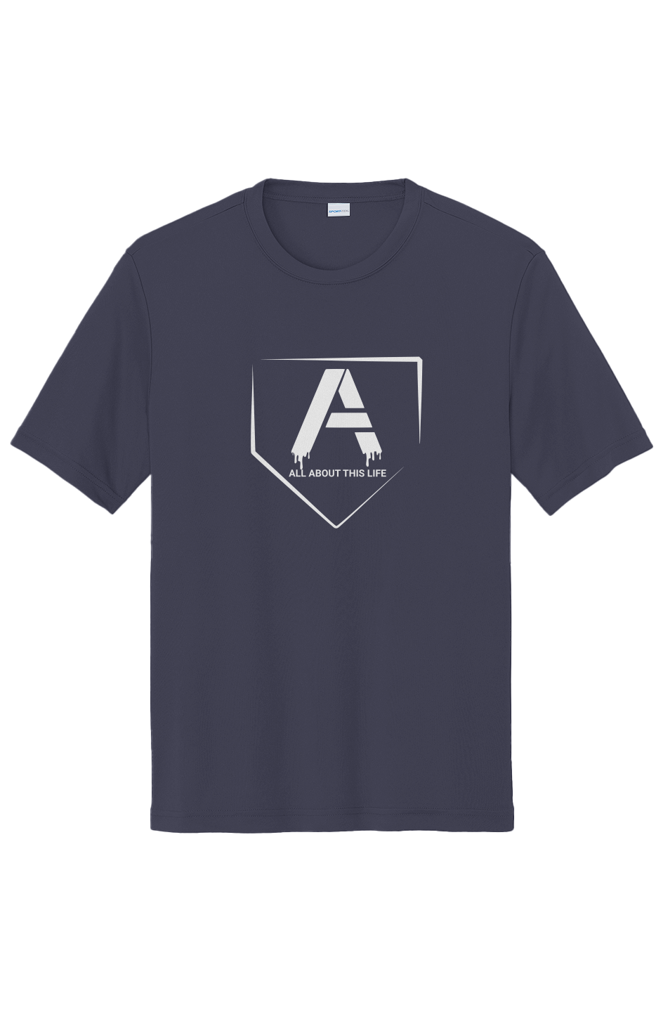 Drip Adult T-shirt - Navy – all about this life